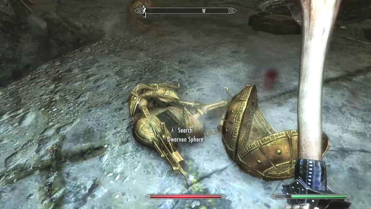 How to get Dwarven Oil ingredient - Skyrim - YouTube