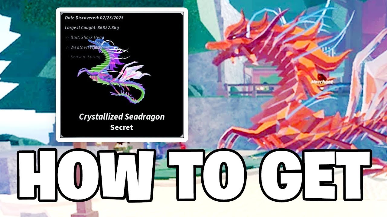 how to get crystalized SEA DRAGON - YouTube