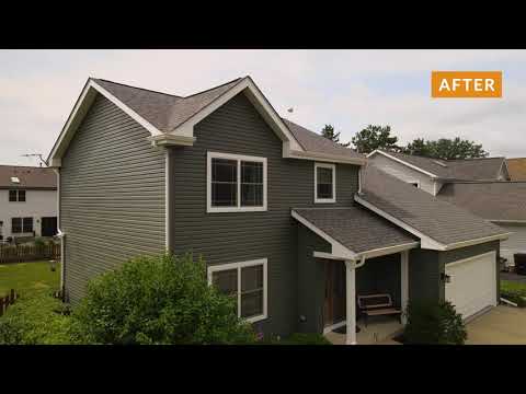 IKO Cambridge Shingles- Harvard Slate Color - Variform Camden Pointe ...