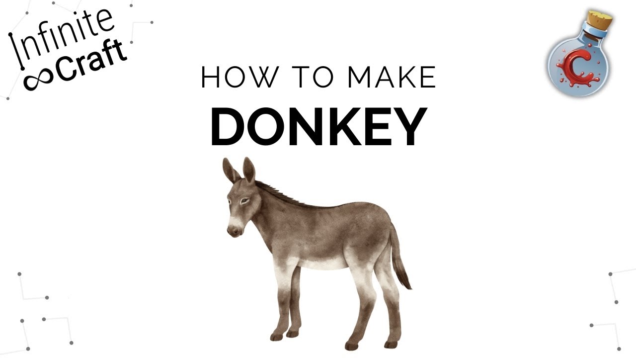 How to make a Donkey in Infinite Craft? - YouTube