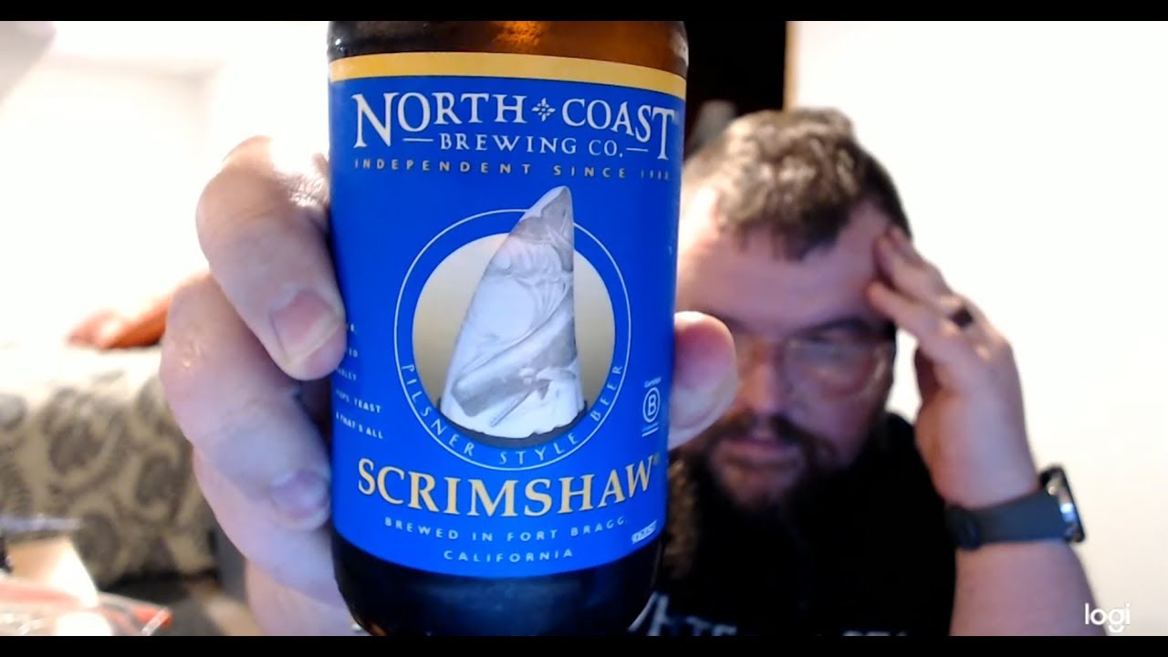 Brew to Review North Coast Brewing Co. Scrimshaw Pilsner - YouTube