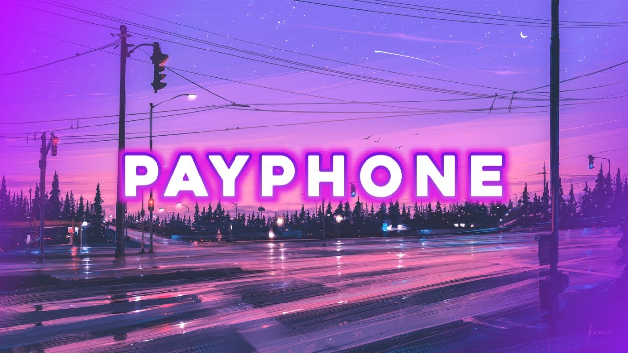 Payphone - Slowed (Lyrics) - YouTube