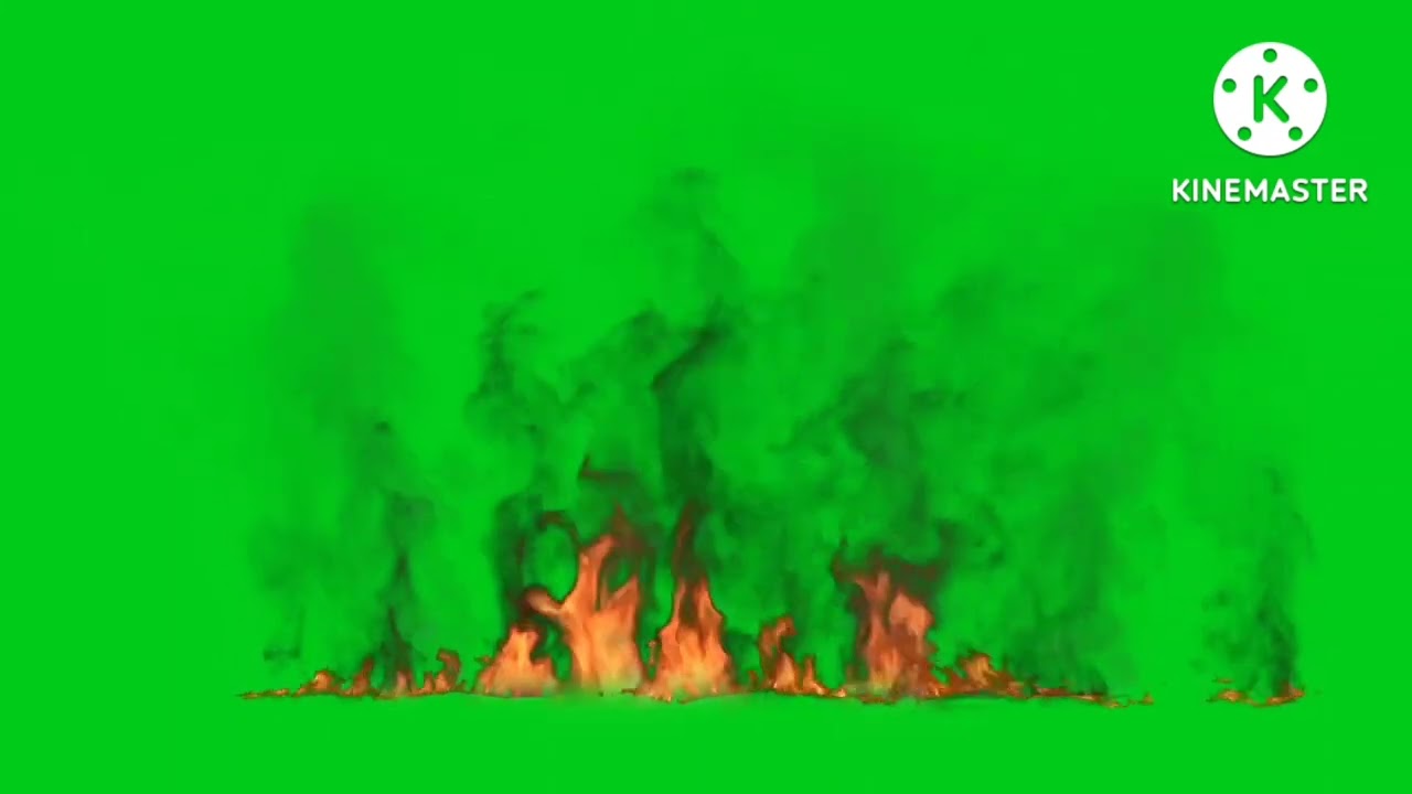 Fire Green Screen #Aag Green Screen - YouTube