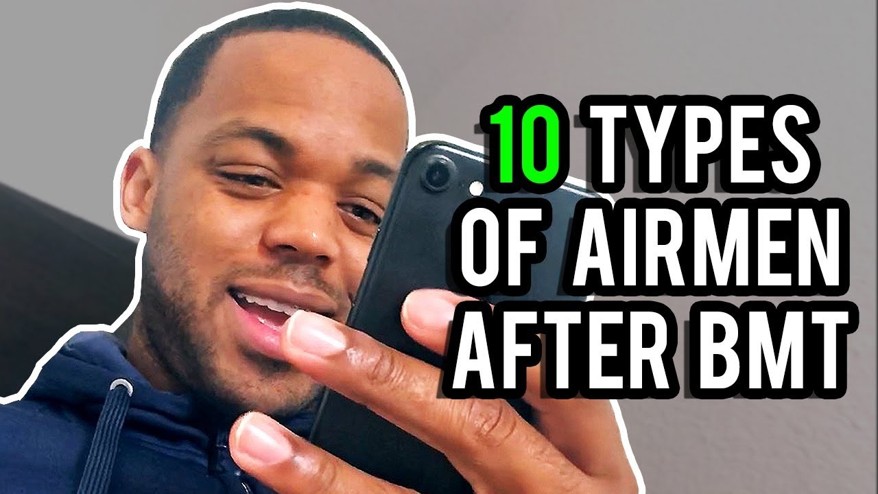 TYPES OF AIRMAN AFTER BMT!! - YouTube
