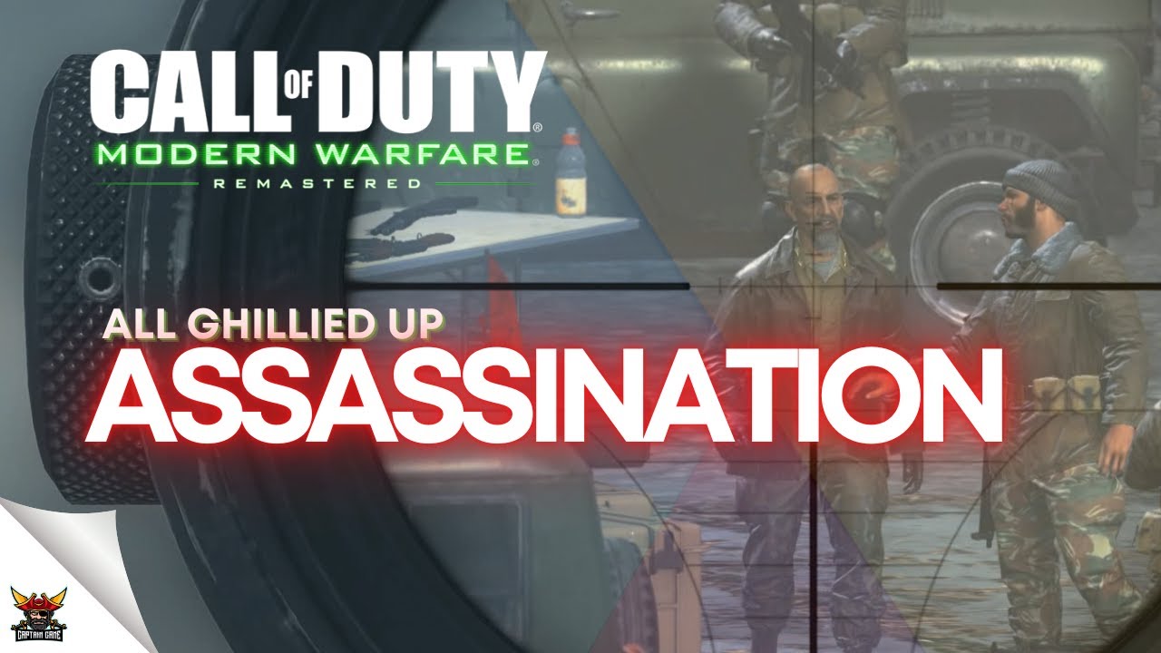 CALL OF DUTY MODERN WARFARE REMASTERED GAMEPLAY CAMPAIGN PLAYTHROUGH ...