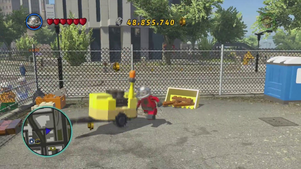 LEGO Marvel Superheroes - Ant Man Gameplay and Unlock Location - YouTube
