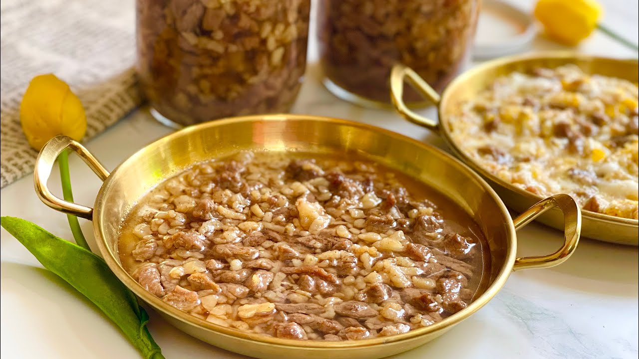 القاورما بأسهل طريقة وطعم خياااال 💞 Qawarma in the easiest way and with ...