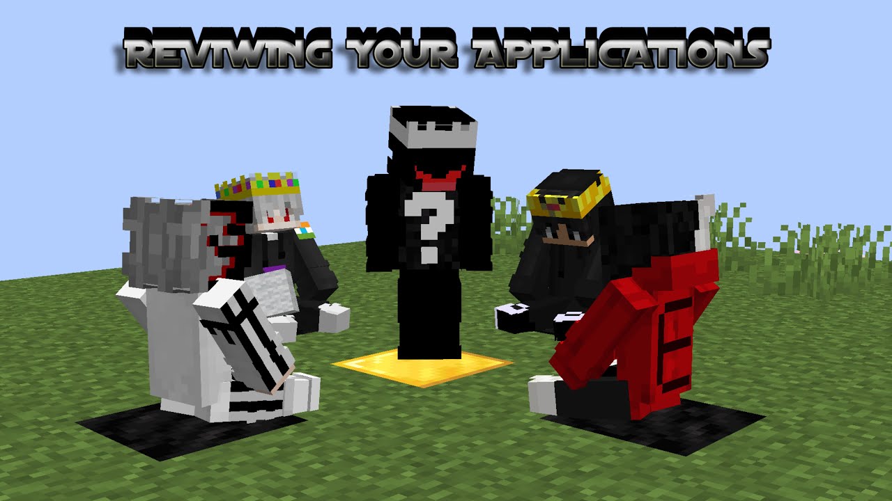 Time to review your applications for KILLER SMP - YouTube