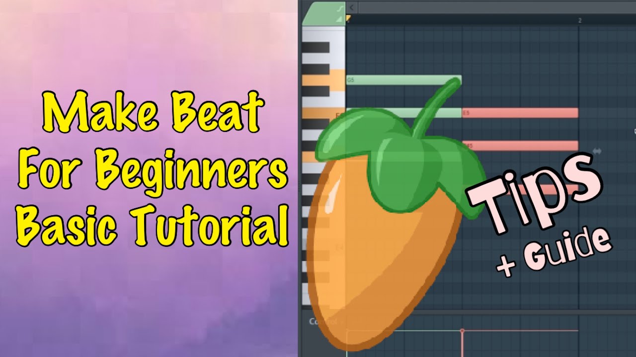 How to Make Beat in Fl Studio for Beginners | Basic Tutorial - YouTube
