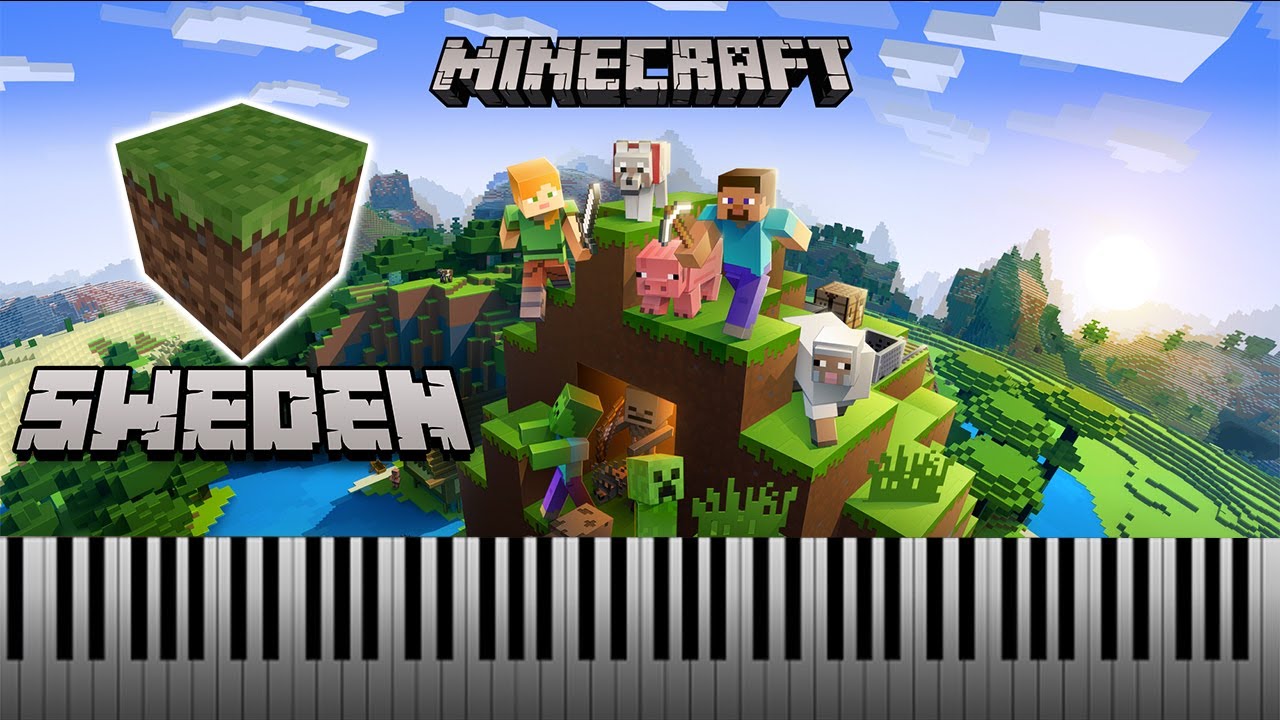 Piano Virtual #43 : Minecraft - Sweden - YouTube