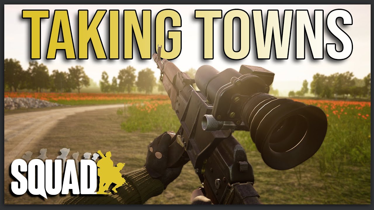 TAKING TOWNS IN SQUAD! - 40v40 Squad Gameplay [Karmakut] - YouTube