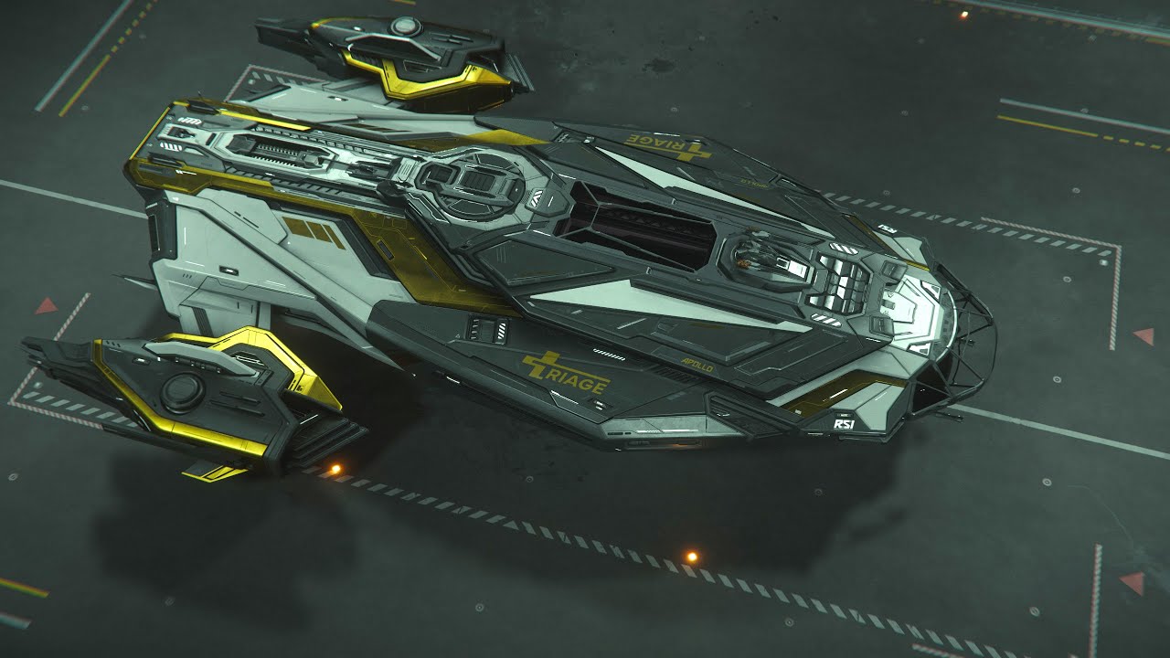 Star Citizen Alpha 4.3.1/RSI Apollo Triage/Nový skin - YouTube