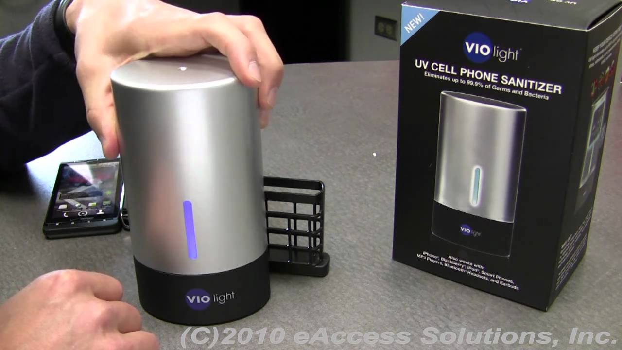 UV Cell Phone Sanitizer Video Overview - YouTube