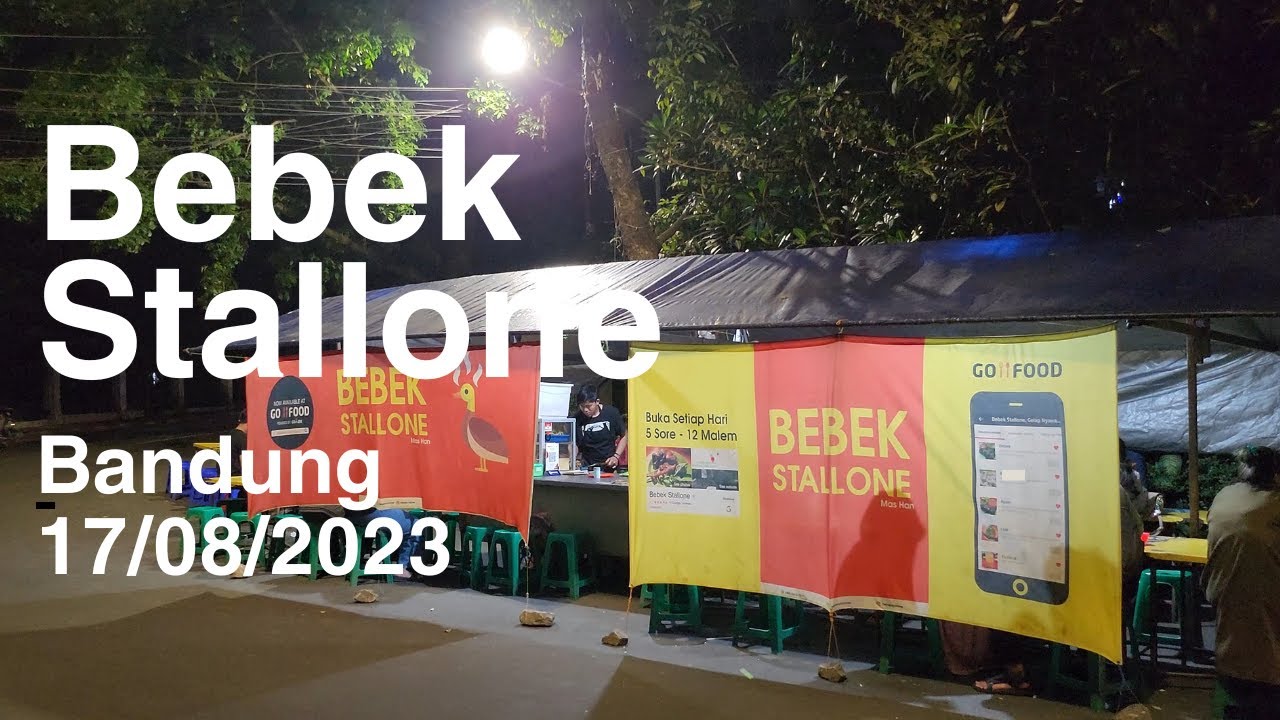 Bebek Stallone, Bandung - YouTube