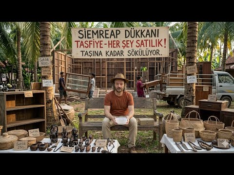 Kamboçya 🇰🇭 (SiemReap) dükkanını taşına kadar söküp sattılar ilahi adalet 