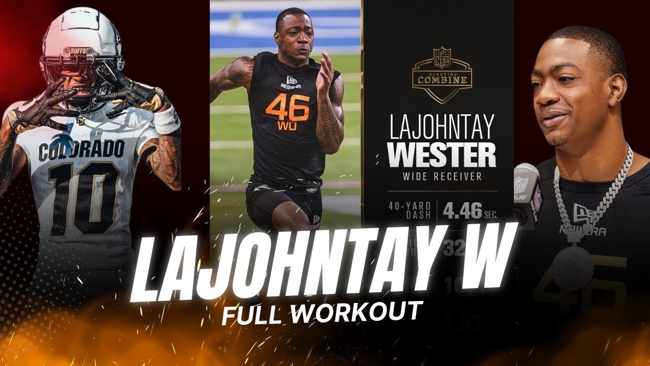 Lajohntay Wester Workout , 2025 NFL Combine Full Workout - YouTube