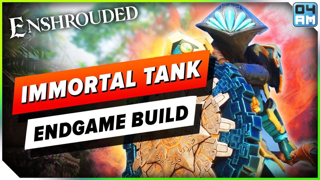Enshrouded IMMORTAL Endgame Tank Build to Destroy Wake of Water! - YouTube