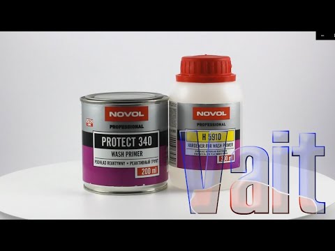 Ґрунт кислотний, протравлюючий Novol 340 1+1, з затверджувачем, 0,2л+0 ...