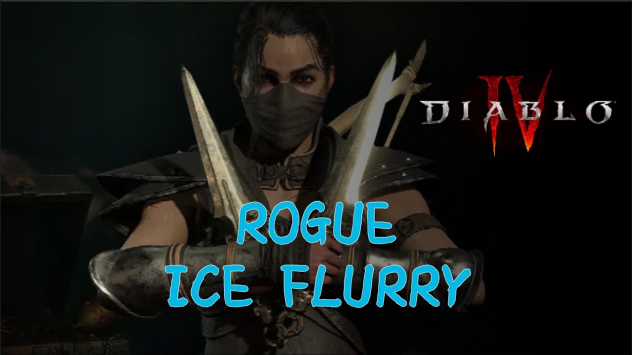 Diablo 4 Rogue Ice Flurry Build - YouTube
