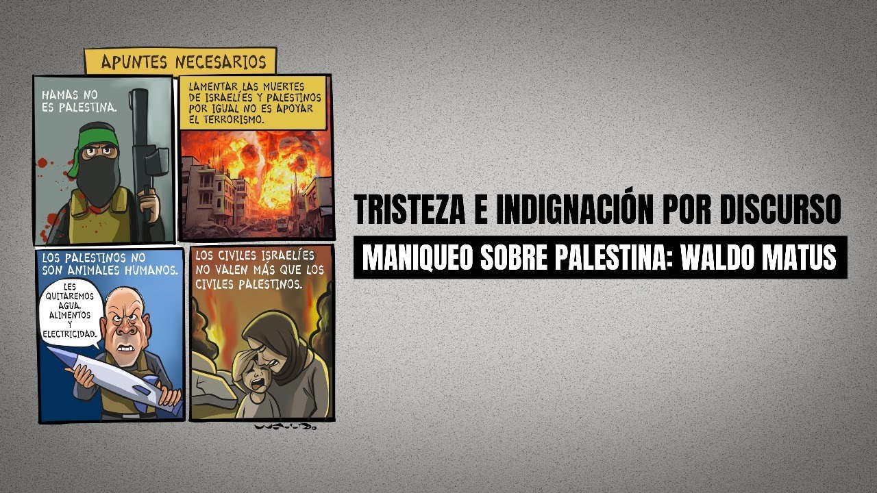 Tristeza e indignación por discurso maniqueo sobre Palestina: Waldo ...
