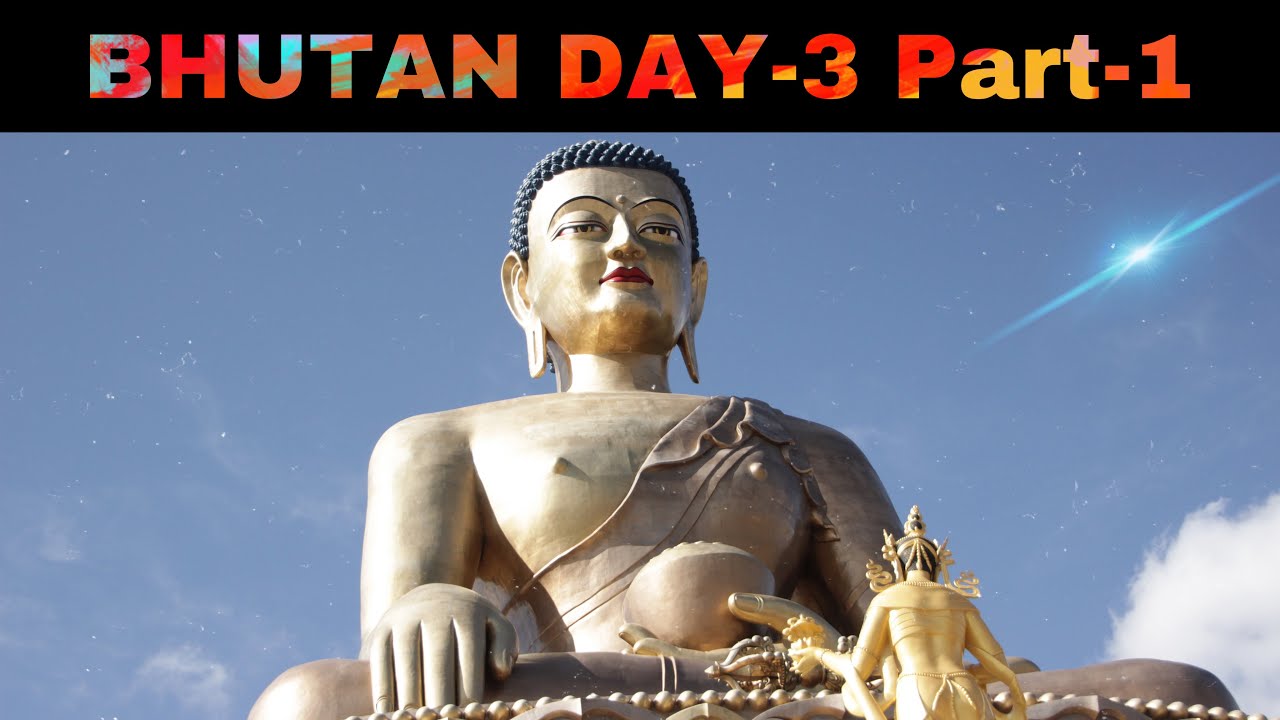 Day 3 Part 1 | Explore Bhutan | Buddha Statue | Royal Takin Preserve ...