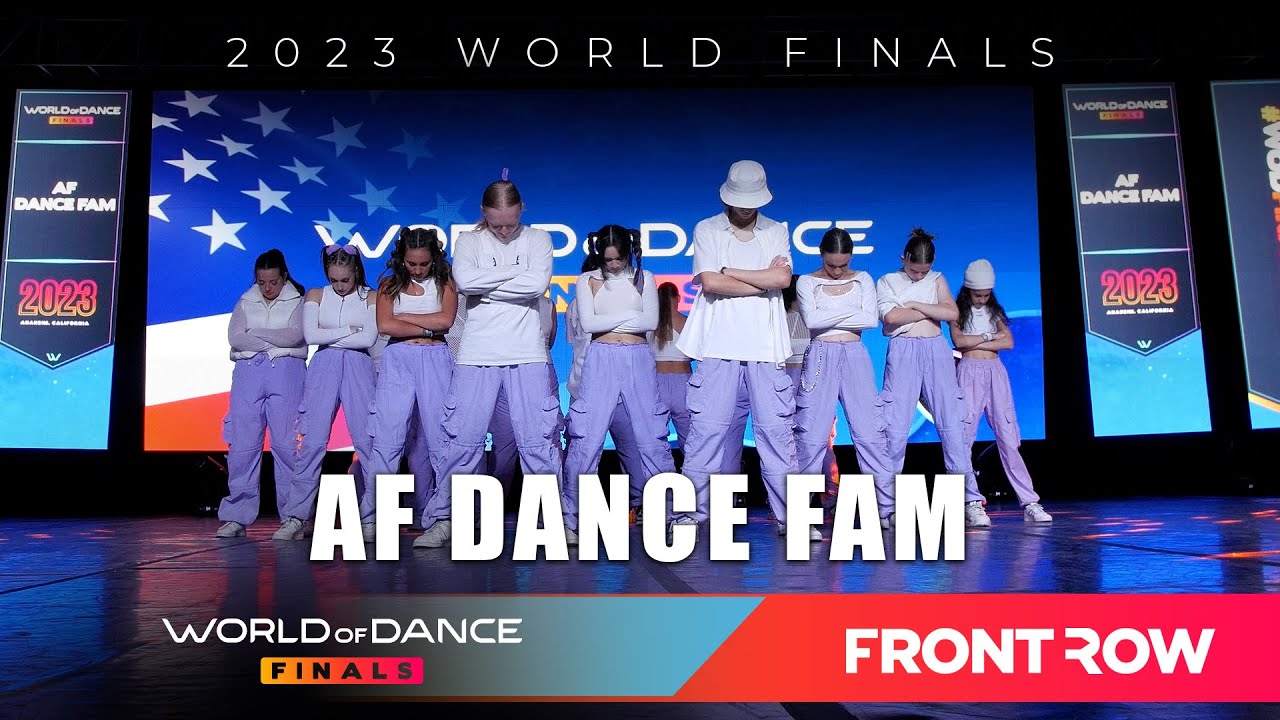 AF Dance Fam | USA Team Qualifier Division | World of Dance Finals 2023 ...