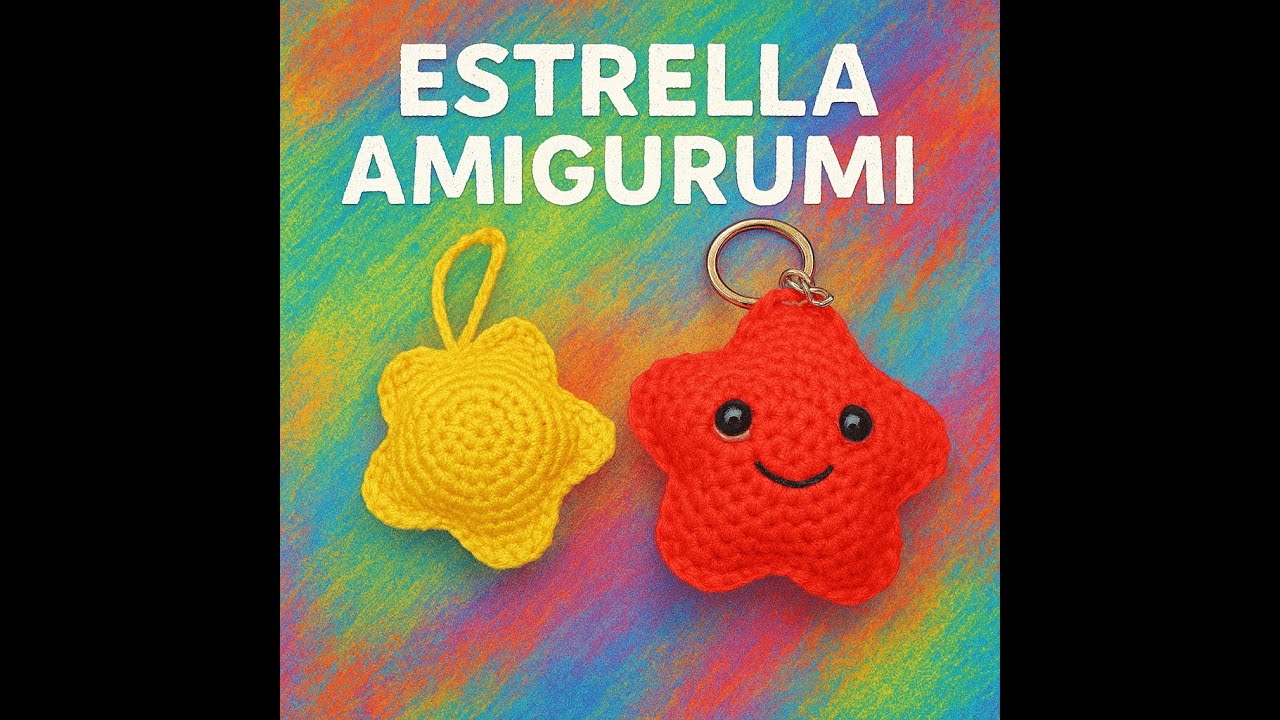 Estrella Amigurumi tejida a crochet paso a paso - YouTube