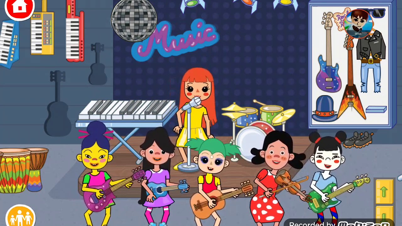 Girls pepi play music - YouTube