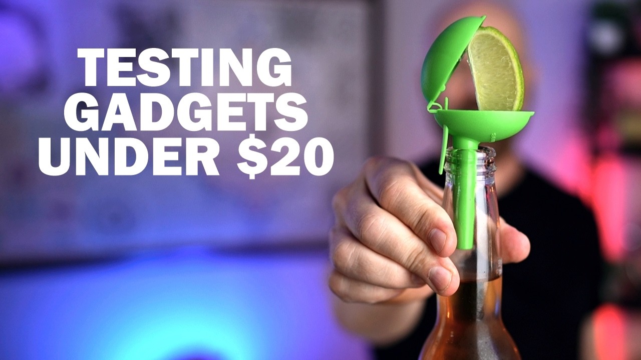 Testing and Ranking 5 Gadgets Under $20! - YouTube