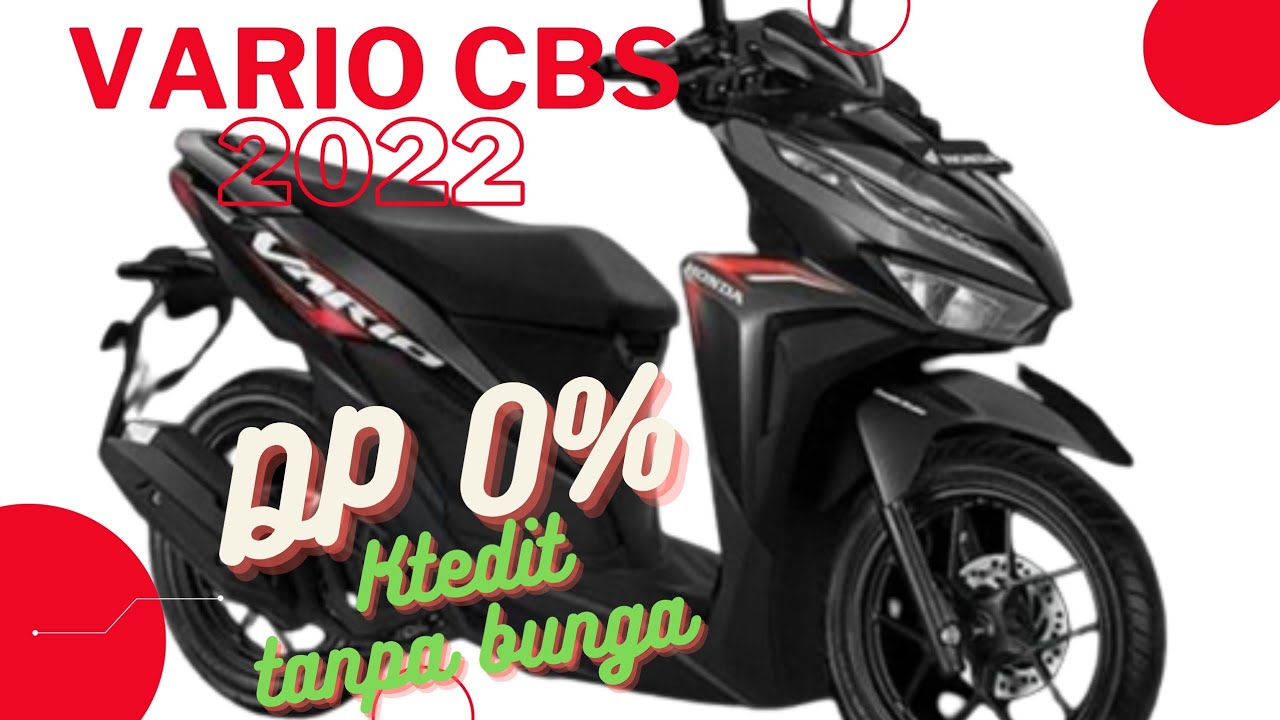 all new honda vario 125 CBS -ISIS terbaru 2022 warna hitam harga ...