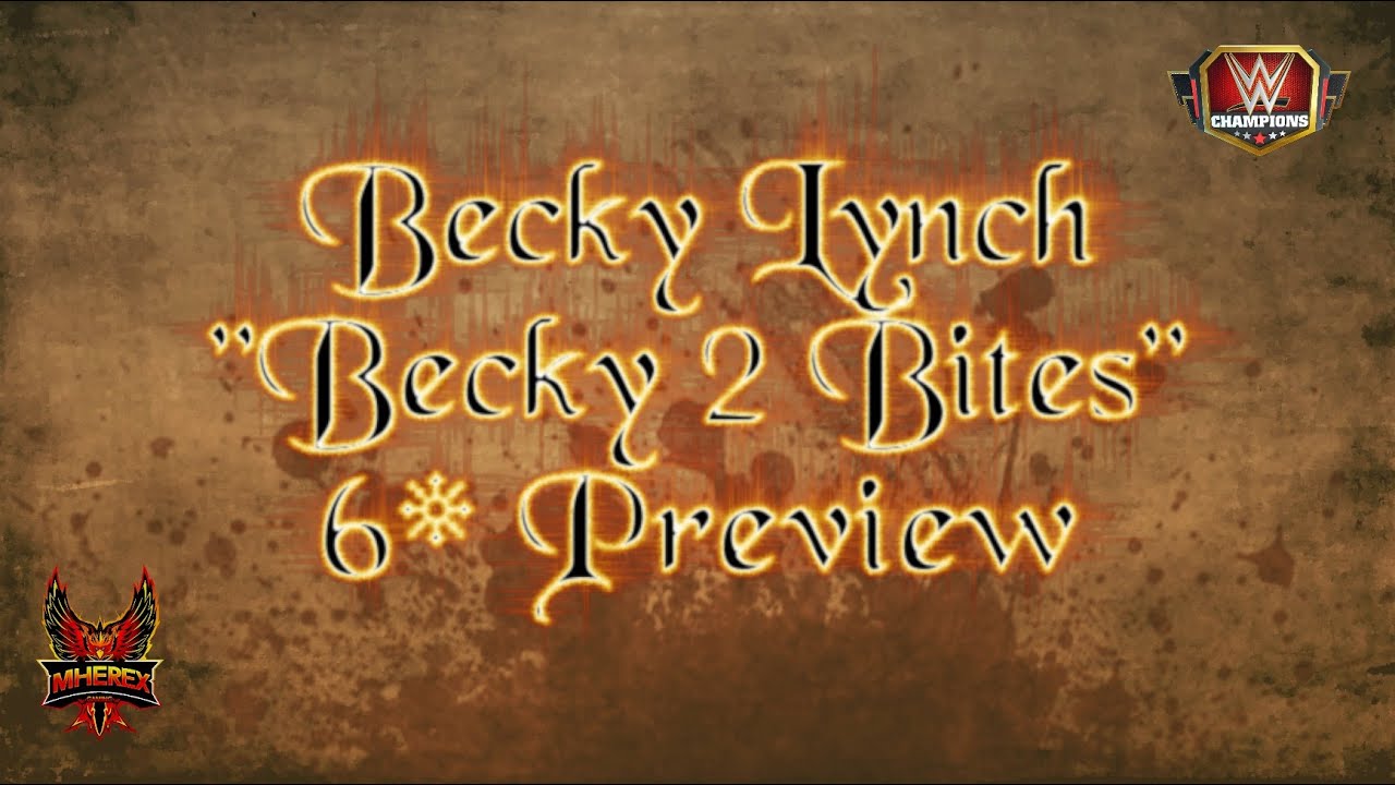 Becky Lynch "Becky 2 Bites" WOWWWWWWWWWWW - YouTube