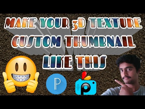 Make 3D Texture Thumbnails, Download Fonts, Add png's & Add your Action ...