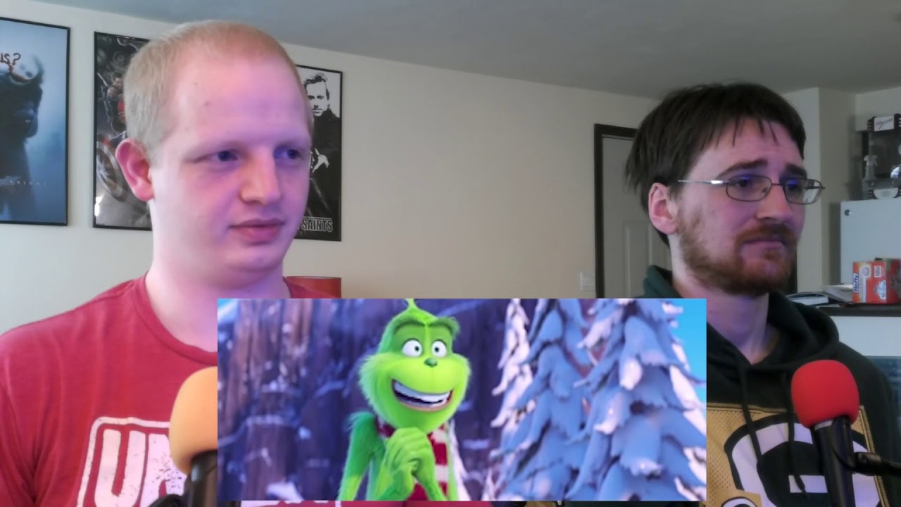 The Grinch Trailer Reaction - YouTube