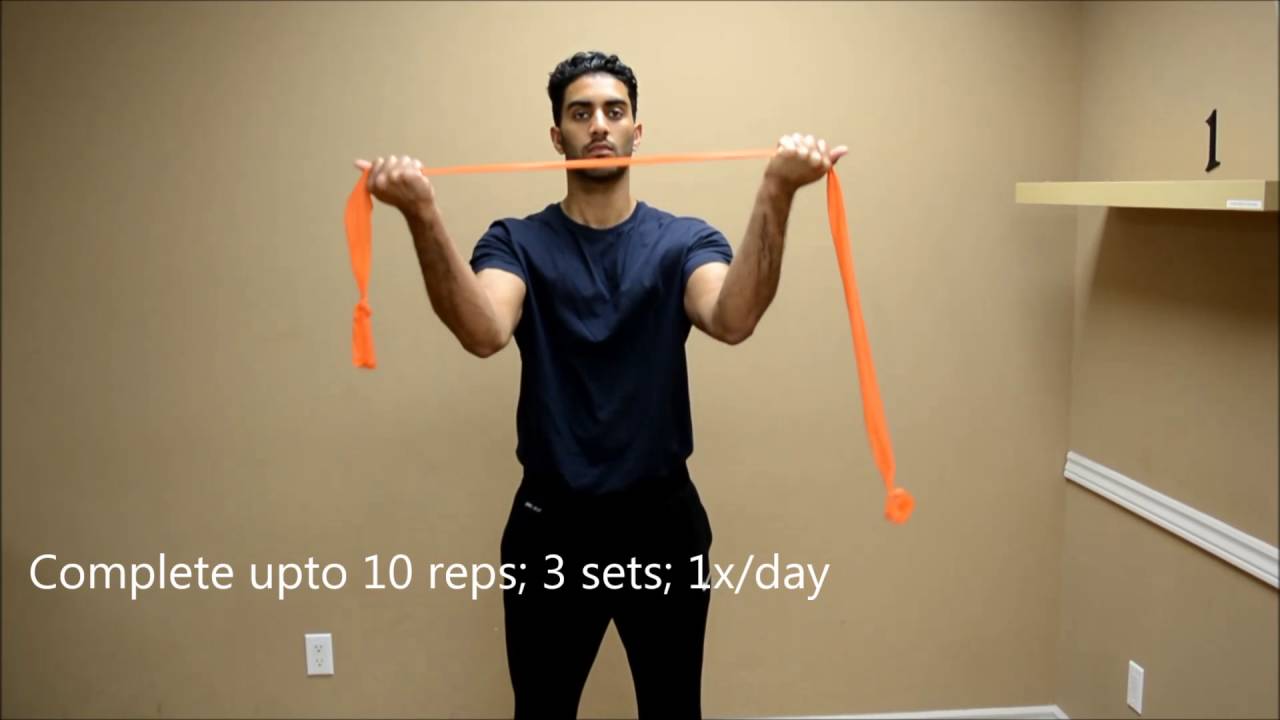 V-Ups (Bilateral External Rotation with Raise) - YouTube