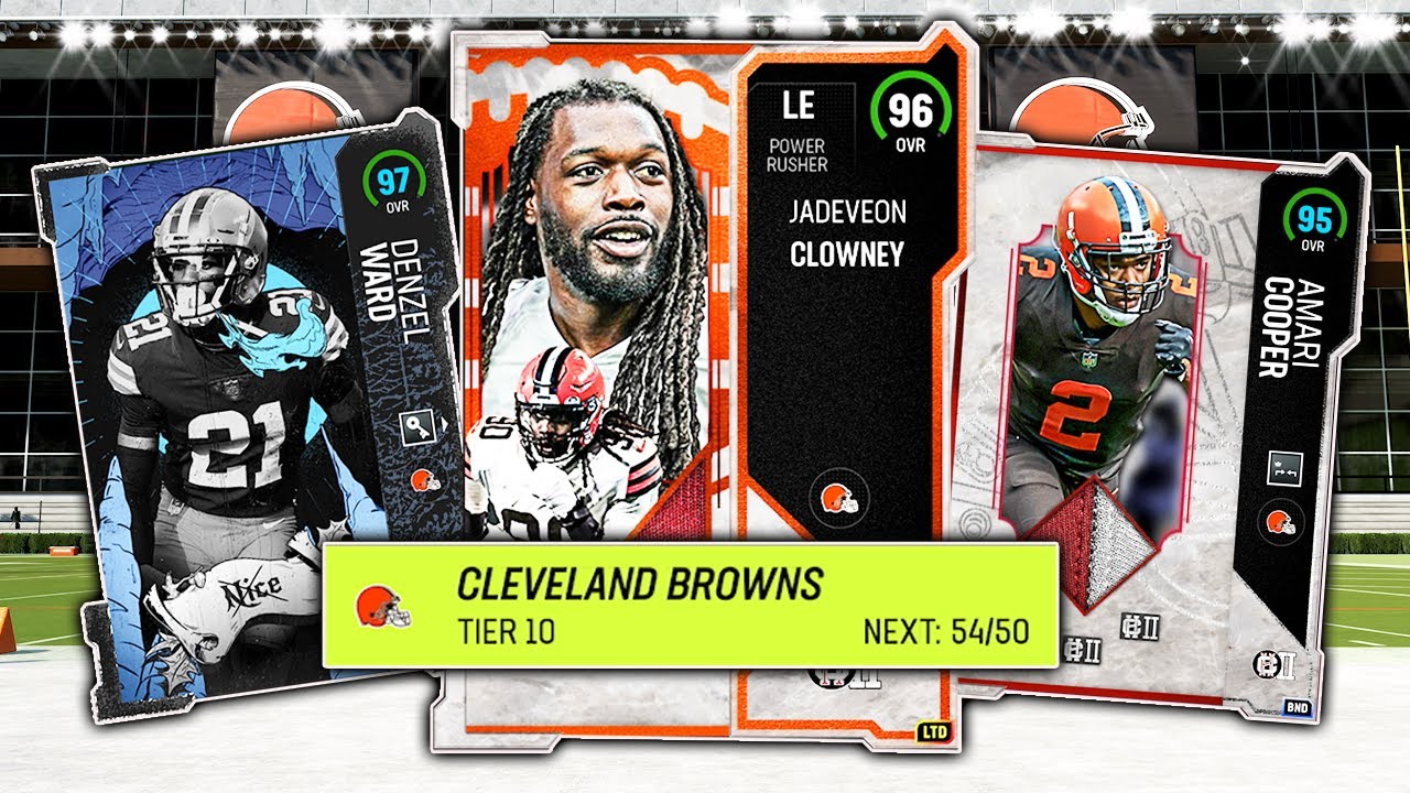 THE BEST CLEVELAND BROWNS THEME TEAM IN MADDEN - YouTube