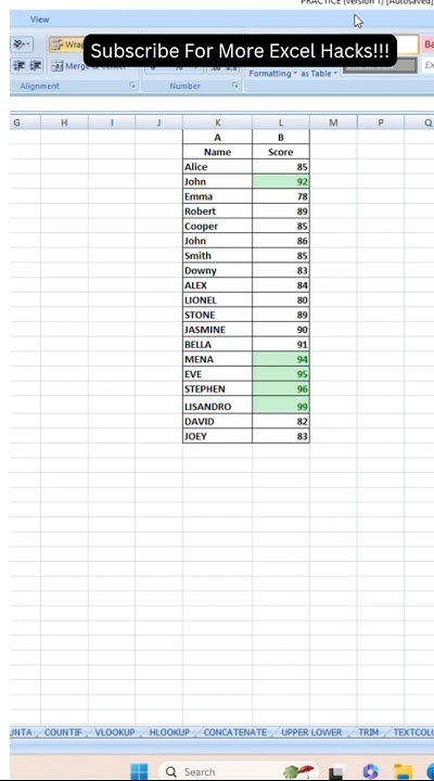 Instantly Highlight Top 5 Values in Excel #shorts #excel #exceltips - YouTube