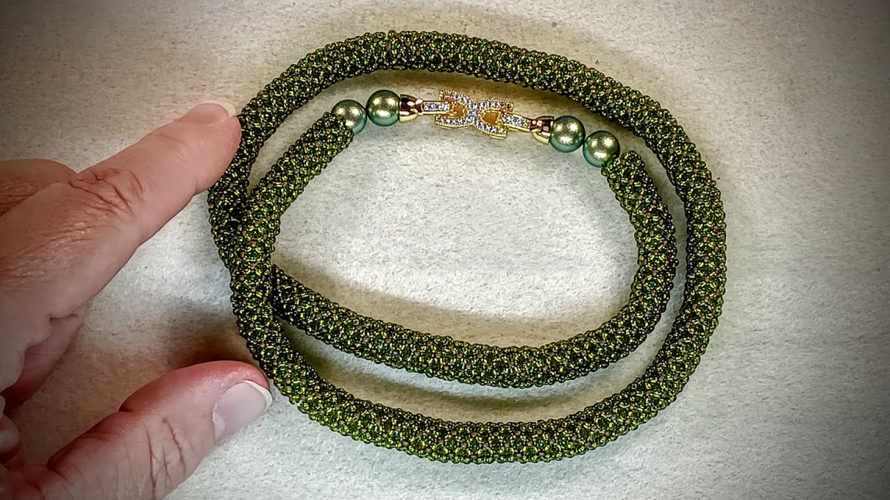 Trick to Stop Your Tubular Chenille From Collapsing - YouTube
