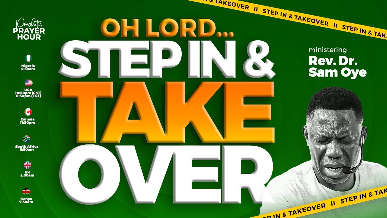 PROPHETIC PRAYER FOR GOD TO STEP IN AND WIN YOUR BATTLES | REV SAM OYE ...