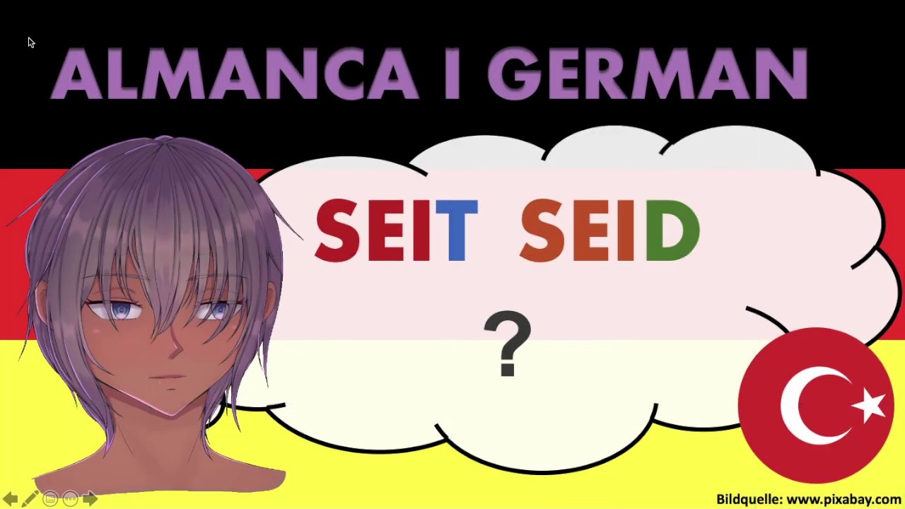 Almanca ögreniyorum seit sein Almanca öğretiyoruz I Learn German with ...