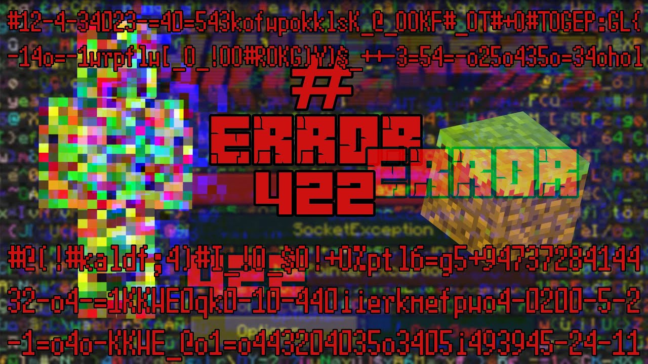 M̶i̶n̶e̶c̶r̶a̶f̶t̶ ERR422 | ПРОКЛЯТАЯ ВЕРСИЯ Minecraft - YouTube