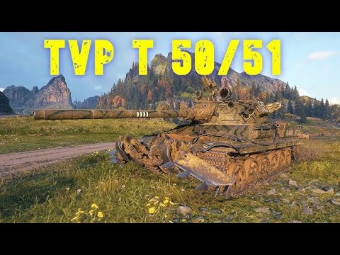Wolrd of Tanks Modern Armor---TVP T50/51---Vesztes kör - YouTube