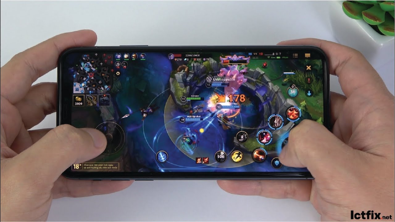 iPhone 11 Pro Max League of Legends Mobile Wild Rift Gaming test 2021 ...