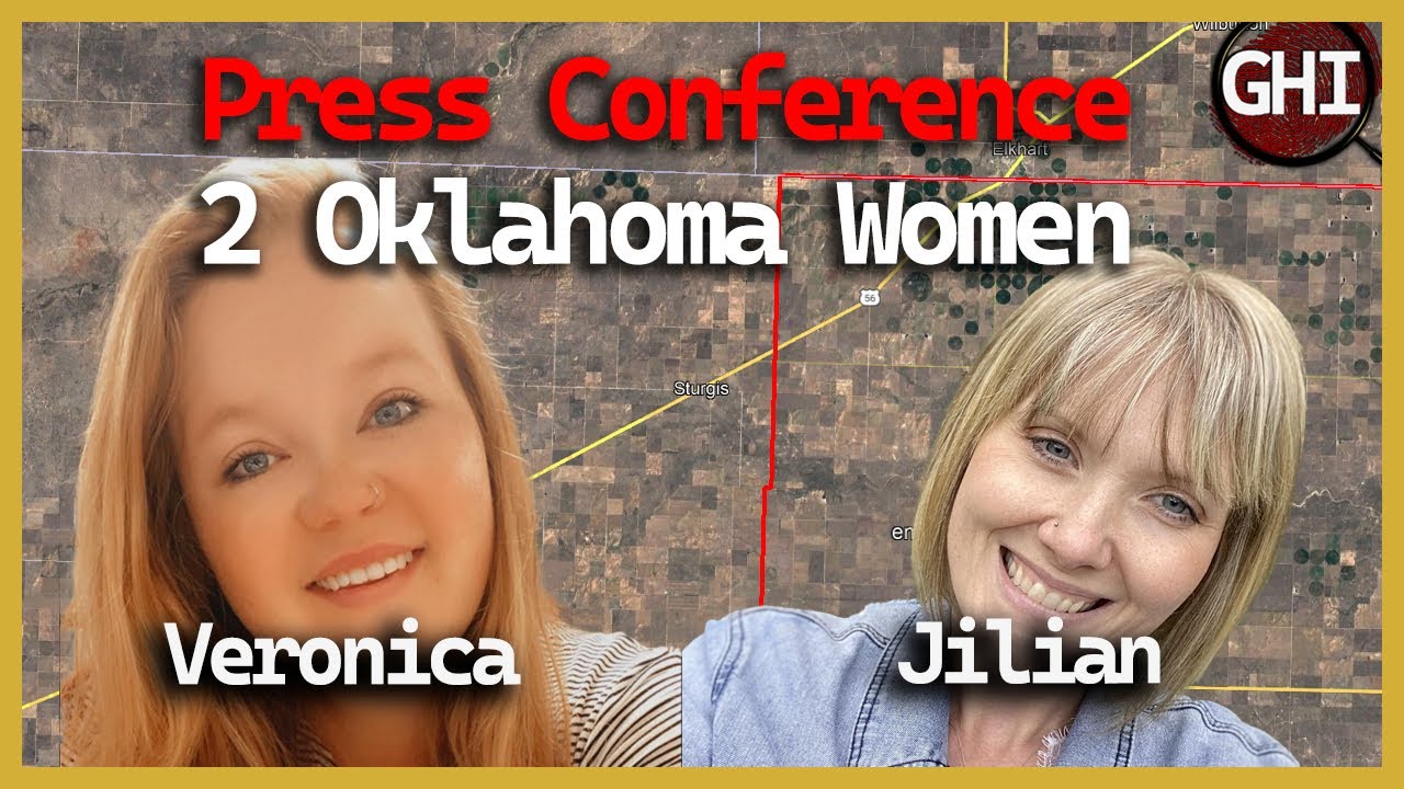 Oklahoma Missing Women Press Conference - Veronica Butler and Jillian ...