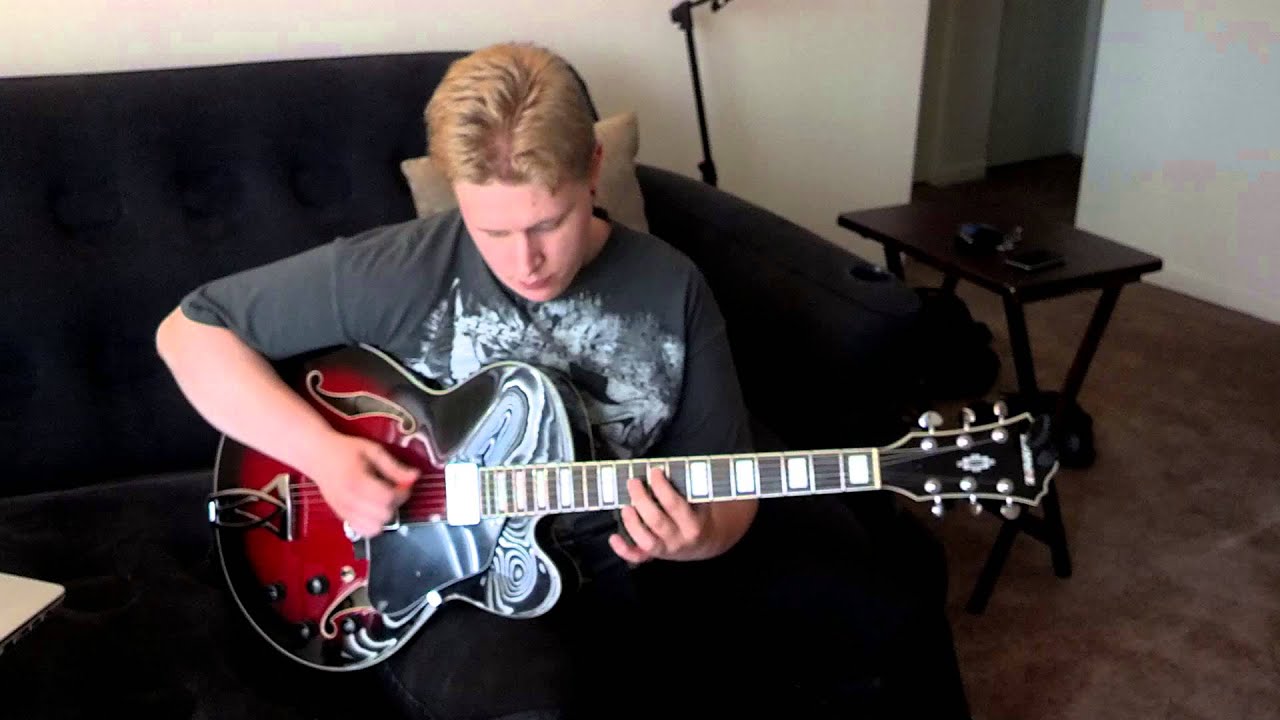 Jeff playing welcome home by Coheed and Cambria - YouTube