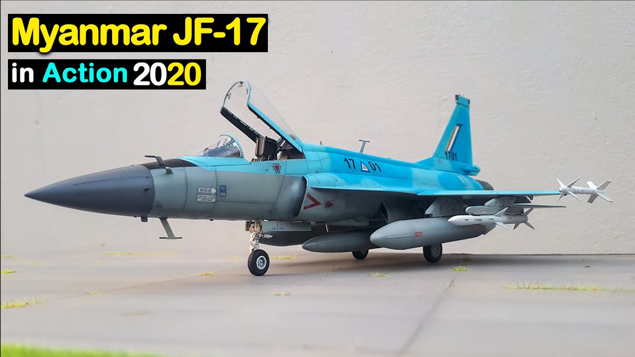 JF-17 Thunder Myanmar Air Force 2019 | Myanmar JF-17 Thunder Block 2 in ...