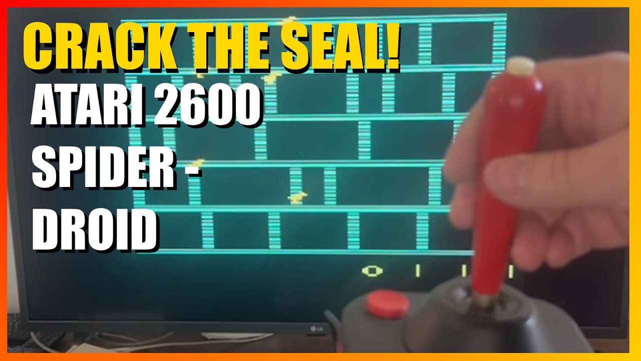Crack The Seal! - Spider-droid, Atari 2600 - YouTube