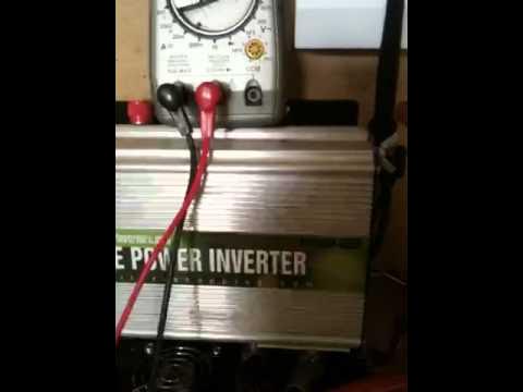 Homemade grid tie inverter system - YouTube