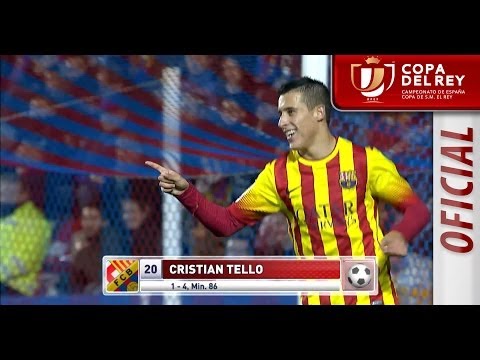 Resumen de Levante UD (1-4) FC Barcelona Copa del Rey