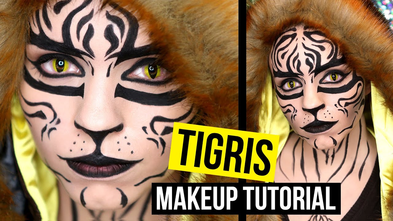 TIGRIS - The Hunger Games - Makeup Tutorial - YouTube