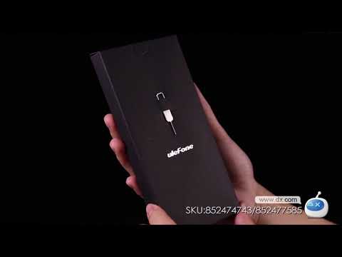 Ulefone T1 Dual Camera 4G Phone with 6GB RAM, 64GB ROM - Black